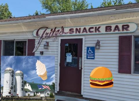 Post Mtg Ride - Fritz Snack Bar & Rich Farms Ice Cream | Western ...